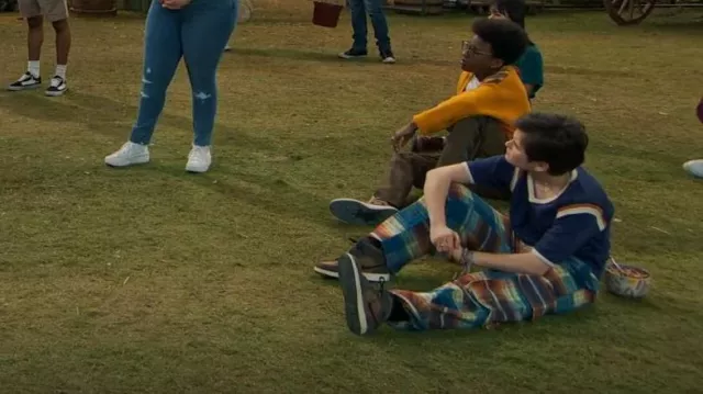 Bdg Darren Flannel Pants Worn By Winnie Shiloh Verrico As Seen In Bunkd S06e10 Spotern