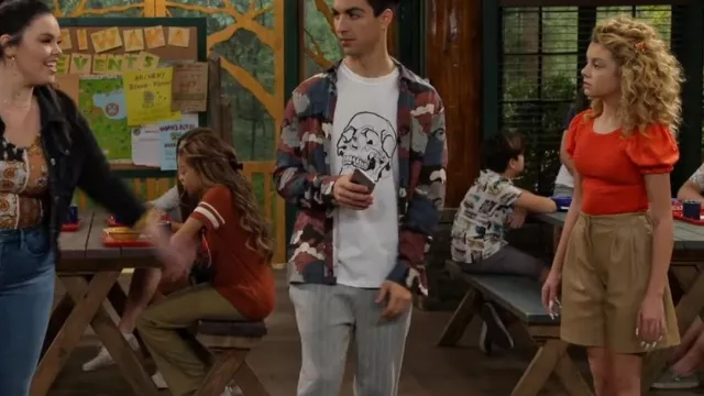 H&M Faux Leather Shorts worn by Destiny Baker (Mallory James Mahoney ...