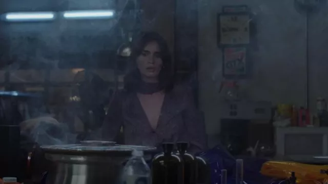 Paige Cleobelle Blouse worn by Ava Mercer (Paz Vega) as seen in ...