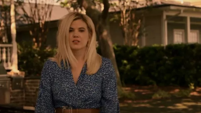 Equipment Fanet­ta Dress worn by Rose (Caroline Arapoglou) as seen in ...