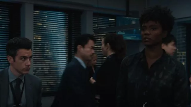 Rails Rebel Jungle Dye Shirt worn by Tiffany Wallace(Katherine Renee ...