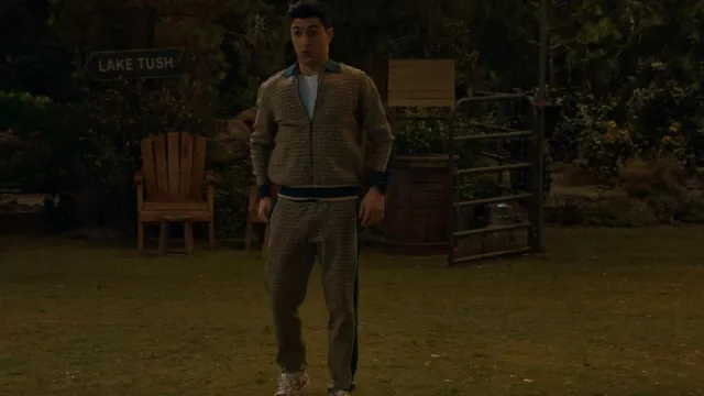 Zara Geometric Joggers worn by Parker Preston (Trevor Tordjman) as seen ...