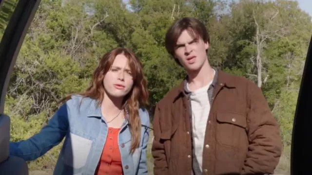 BDG Solid Quilted Shirt Jacket worn by August Walker (Kale Culley) as ...