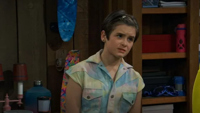 Dolls Kill Tie Dye Utility Romper worn by Winnie(Shiloh Verrico) as ...