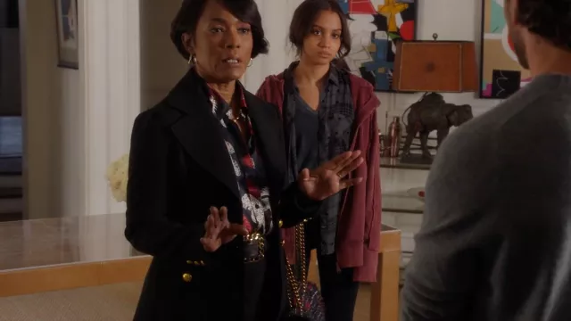 A.L.C. Amelia Jacket worn by Athena Grant (Angela Bassett) as seen in 9 ...