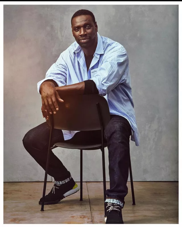 The Dior x Kim Jones boot shoes worn by Omar Sy on his Instagram ...