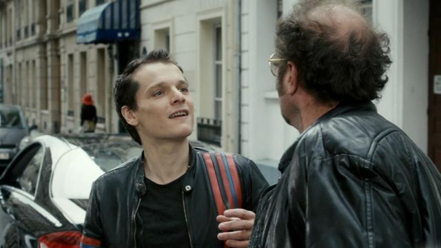 The leather jacket of Lucas (Benabar) in Incognito | Spotern