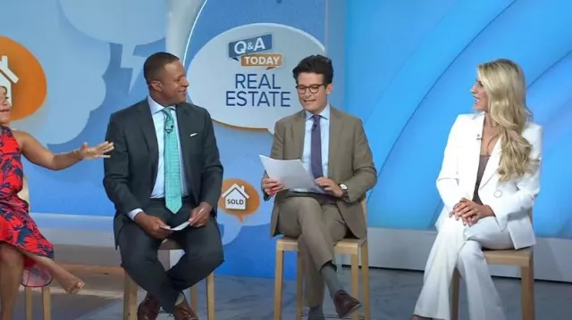 Veronica Beard Charlize Dickey Jacket worn by Stefani Berkin as seen in ...