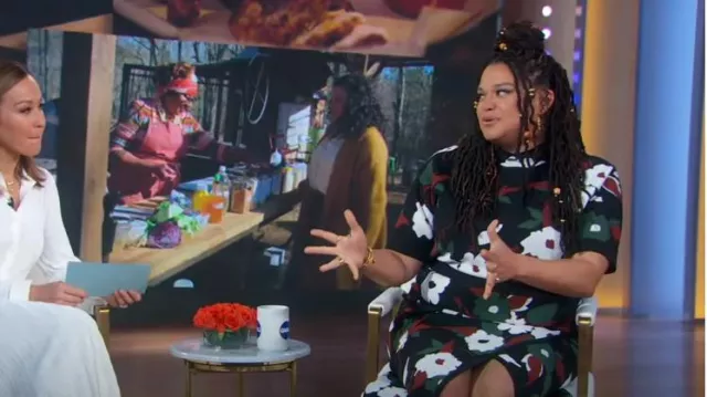 Tanya Taylor Rachel Knit Top worn by Michelle Buteau as seen in Good ...