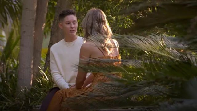 Zara Purl Knit Sweater worn by Xander Boger as seen in The Ultimatum ...