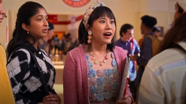 Sea Ida Yo Yo Crop Tank Top worn by Eleanor Wong (Ramona Young) as seen ...