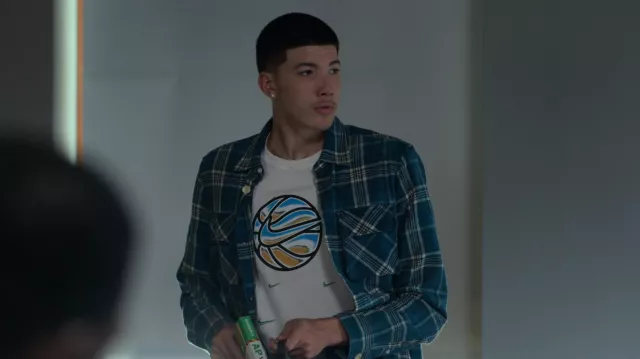 Nike Swoosh Ball Basketball T-Shirt worn by Nick Mendez (Jason Rivera ...