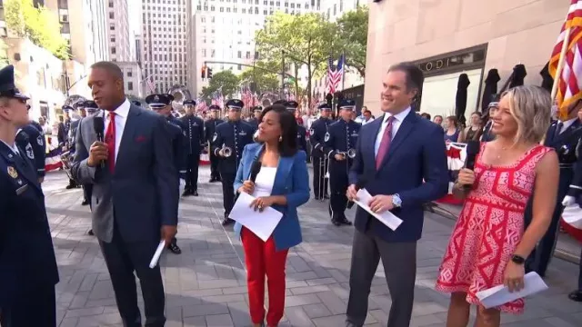 Maeve at Anthropologie Emma Dress worn by Dylan Dreyer as seen in Today ...