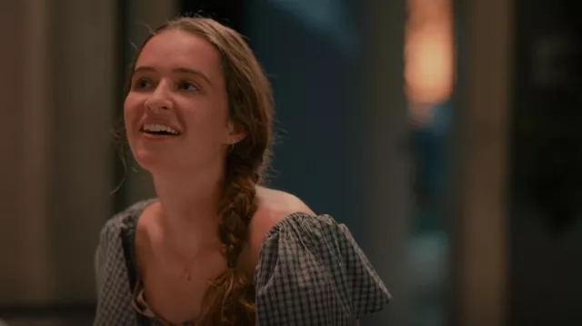 American Eagle V-Neck Babydoll Blouse worn by CeCe Matney (Harlan Drum ...