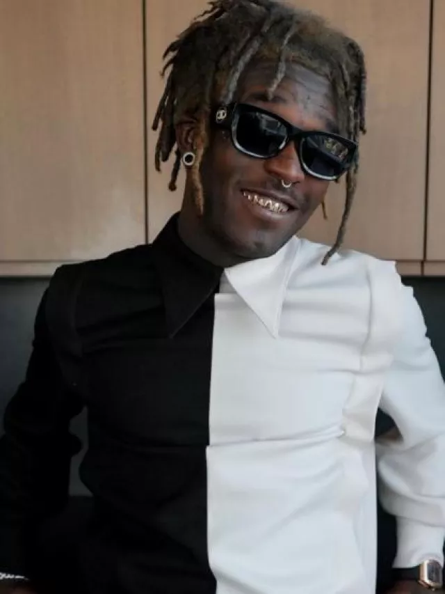 Chanel Black Round Square Sunglasses worn by Lil Uzi Vert on his ...