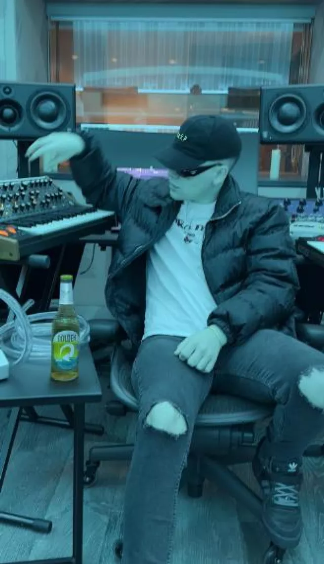 Adidas Forum Buckle Low x Bad Bunny Black sneakers worn by Bizarrap on ...