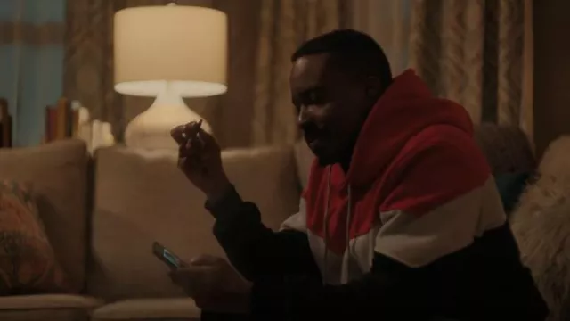 Wielsscca Hood­ies Pullover worn by Jason Weaver as seen in The Chi ...