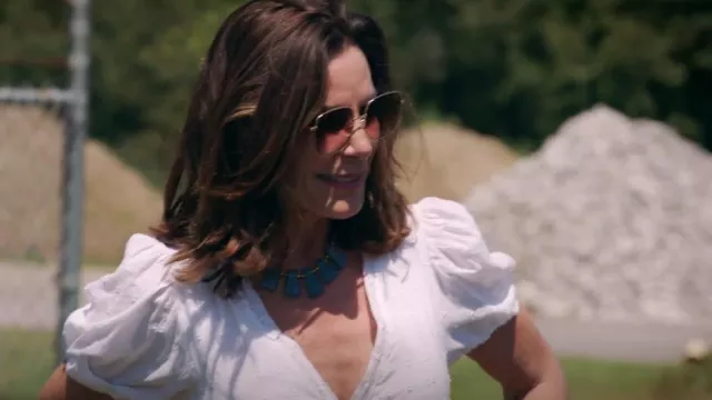 Cartier Eyewear Ct0401s Sunglasses worn by Luann de Lesseps as seen in ...