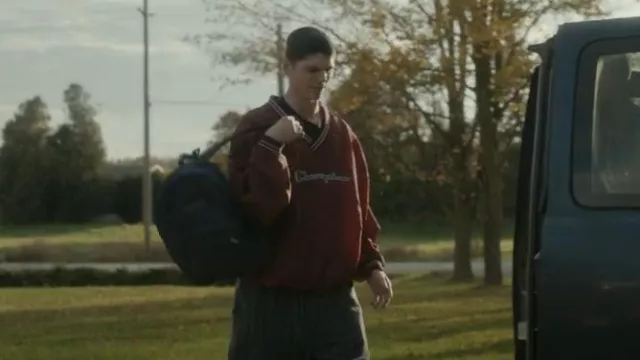Jansport Su­per­break Back­pack worn by Tyler Kryger (Jack Mulhern) as ...