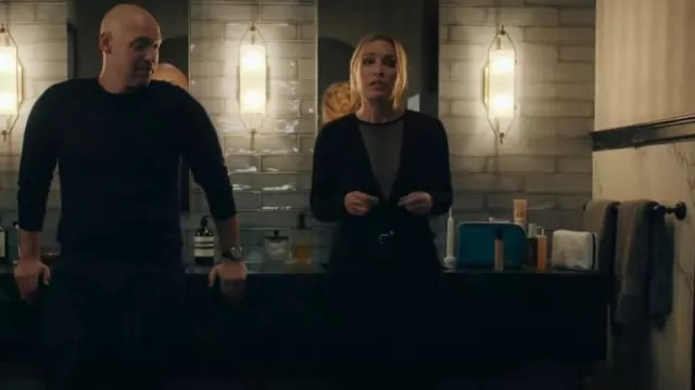 Victoria Beckham Mesh-Inserts Bodysuit worn by Andy Salter (Piper ...