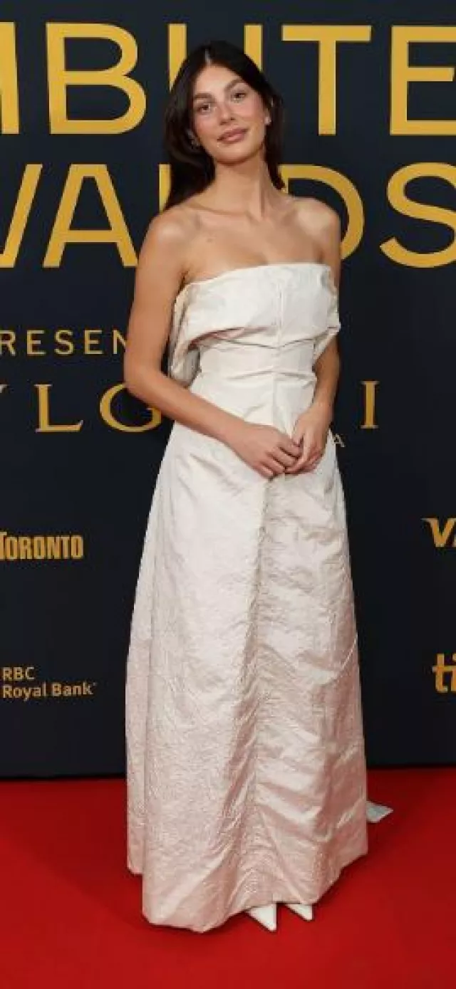 The Row Lana Pump worn by Camila Morrone during Tiff Tribute Gala at ...