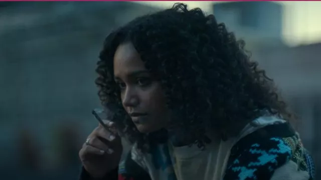 The Ragged Priest Avalanche Cardi worn by Ash (Morgana Van Peebles) as ...