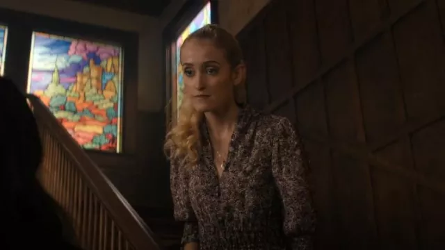 Ba&sh Glee Dress worn by Gaynor Phelps (Gus Birney) as seen in Shining ...