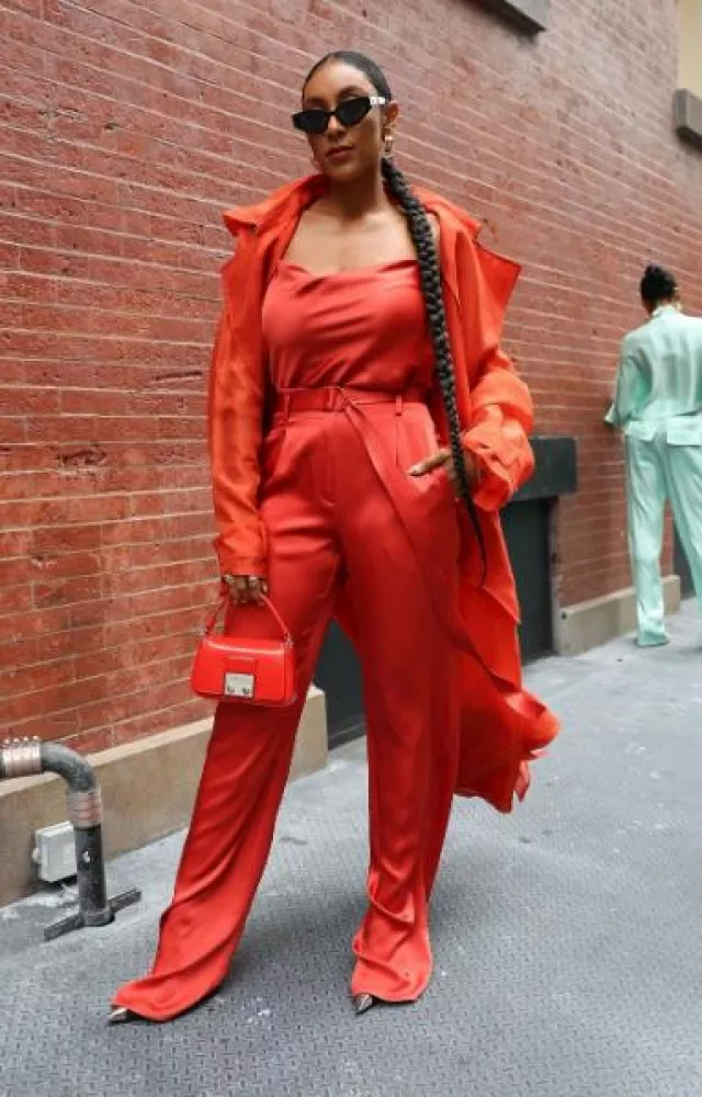 3.1 Phillip Lim Pashi Micro Chain Bag worn by Tayshia Adams at Lapointe ...