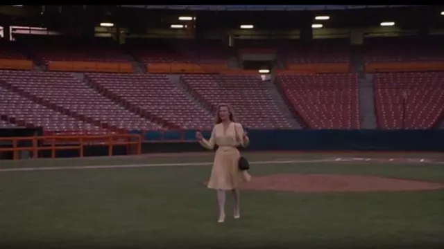 White tights worn by Celeste Martin (Kim Basinger) in My Stepmother Is ...