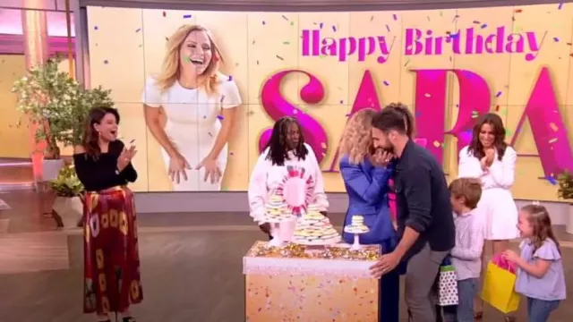 Ulla Johnson Rami Skirt worn by Ana Navarro as seen in The View on ...