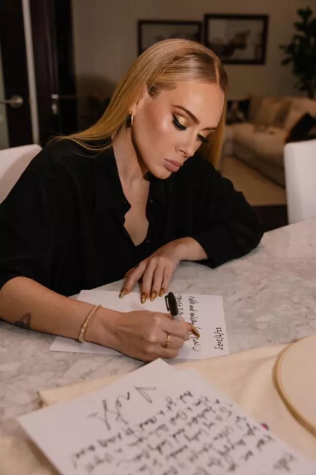 Tiffany & Co. Lock Earrings in Yellow Gold worn by Adele on her Instagram on September 24, 2023 ...