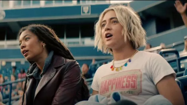 Denim Forum The Kate Graphic Tee worn by Emma Meyer (Lizze Broadway) as ...