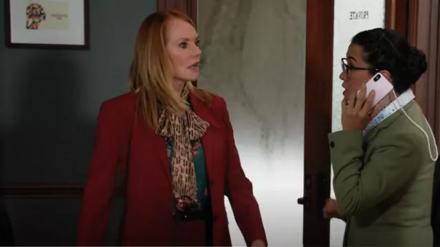 Theory Carissa Blazer worn by Lisa Benner (Marg Helgenberger) as seen ...