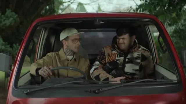 Topman Borg Jack­et worn by Cardi (Tom Hanson) as seen in Brassic ...