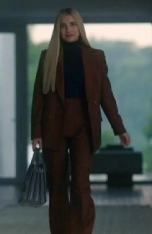 Max Mara Ranghi Tailored Jacket worn by Emma Roberts in American Horror ...