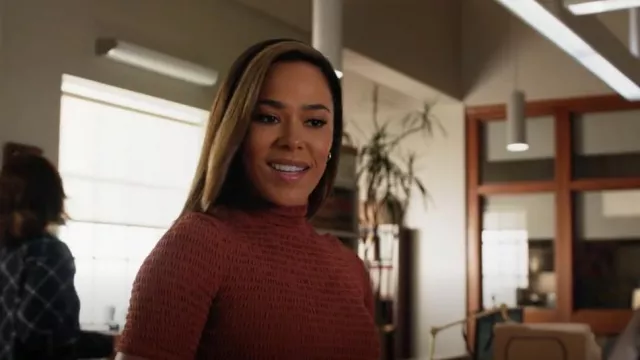 A.L.C. Dana Top worn by Emily Lopez (Jessica Camacho) as seen in All ...