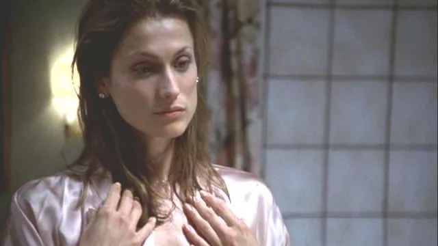 Pink Satin Robe worn by Debutante (Nancy La Scala) as seen in Species ...