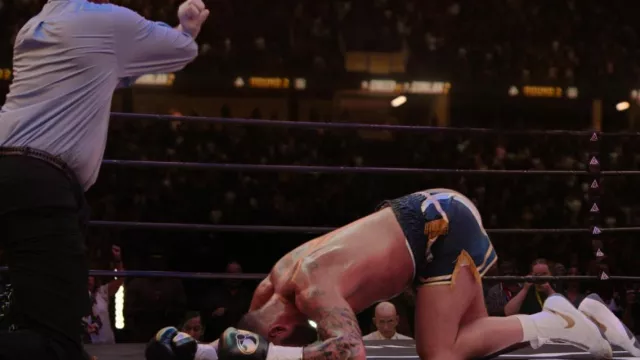 Nike white boxing shoes worn by Adonis Creed (Michael B. Jordan) as ...