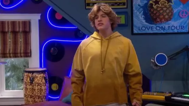 Bdg Ombre Wash Hoodie Sweatshirt Worn By Aaron Williams Jensen Gering As Seen In Erin And Aaron