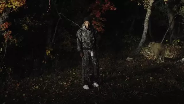 Guapi Camo Chest Rig Hoodie worn by YoungBoy Never Broke Again in Deep ...