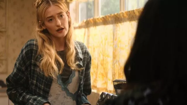 Free People Intimately Slip My Mind Printed Dress worn by Gaynor Phelps (Gus Birney) as seen in ...