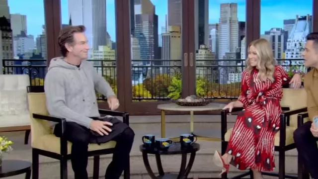 Drumohr Drawstring Cashmere Hoodie worn by Jeff Probst as seen in LIVE ...