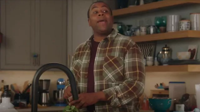 ElevenPraris Plaid Shirt worn by Kenan Williams (Kenan Thompson) as ...