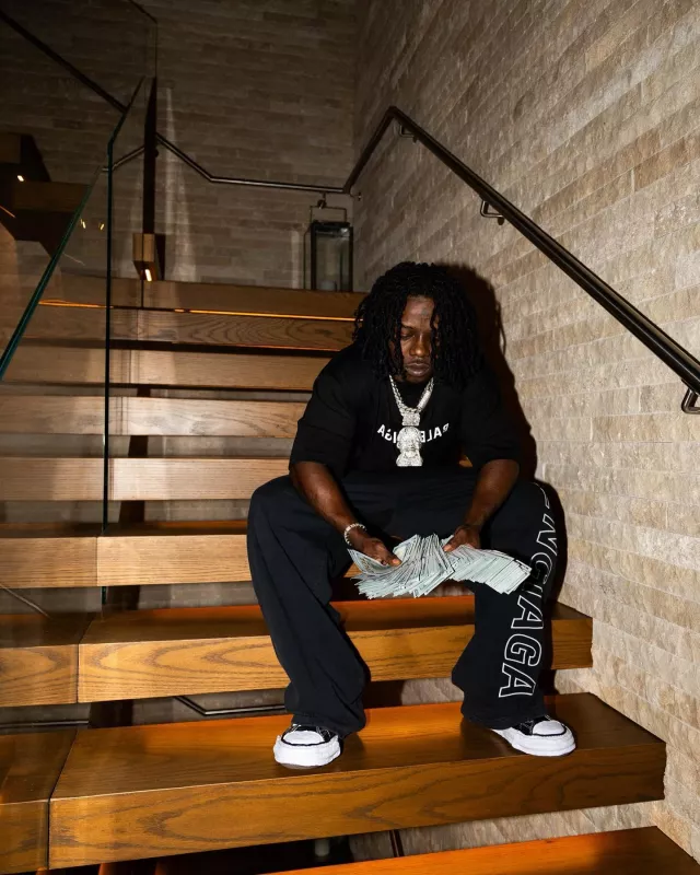 Maison Mihara Yasuhiro Black Leather High Peterson 23 Sneakers worn by ...