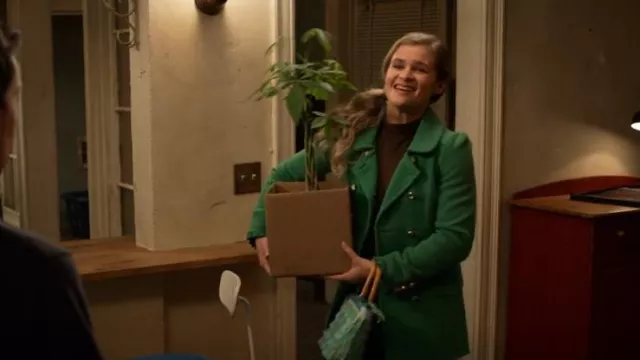 Braciano Pleat­ed Bam­boo Tote Bag worn by Paige Hardaway (Jenna Boyd ...