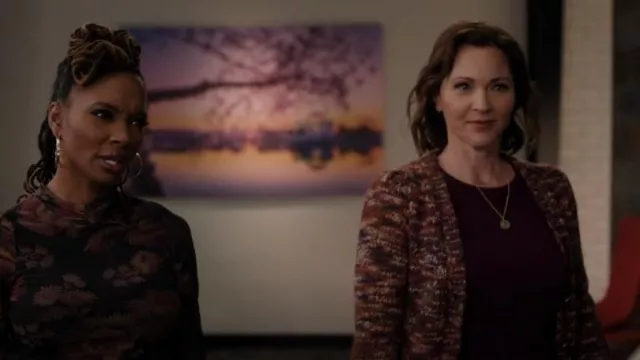 Veronica Beard Amosa Cardigan worn by Margaret Reed (Kelli Williams) as ...