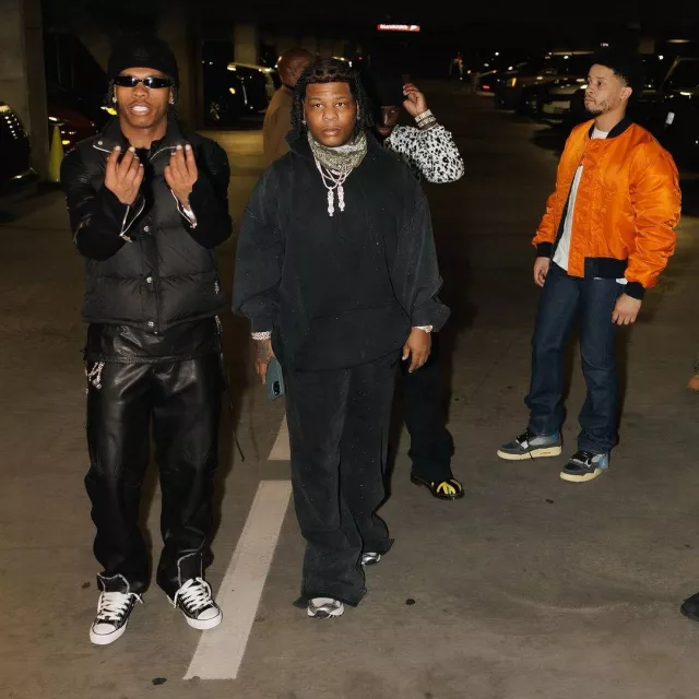 Chrome Hearts Black Wide Lord’n Sunglasses worn by Lil Baby on the ...