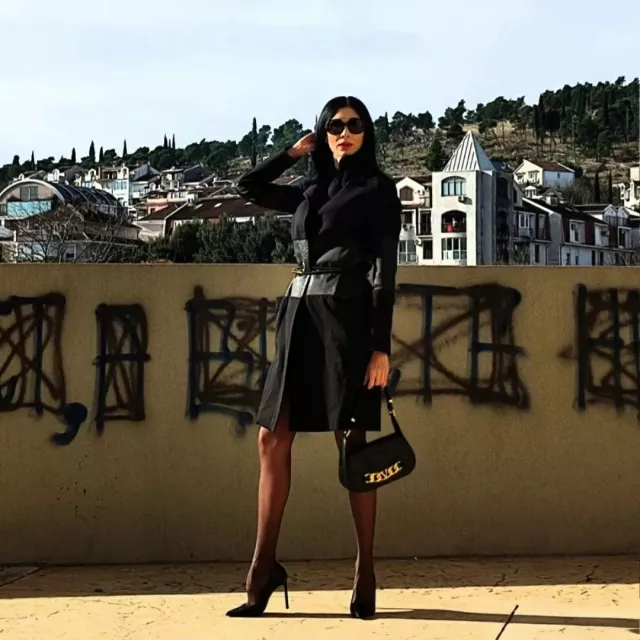 Heels worn by Nevena Milutinovic on her Instagram account ...
