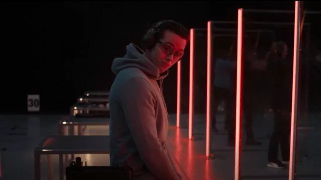 AllSaints Raven Hoodie worn by Shane Tessier (Emmett J. Scanlan) as ...