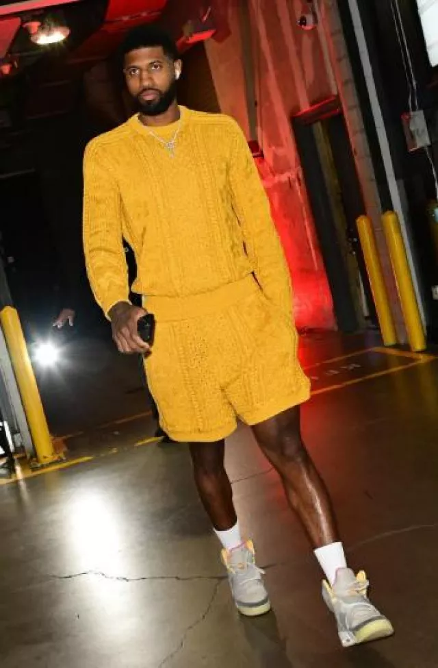 Nike Air Yeezy 1 'Zen Grey' worn by Paul George on the Instagram ...